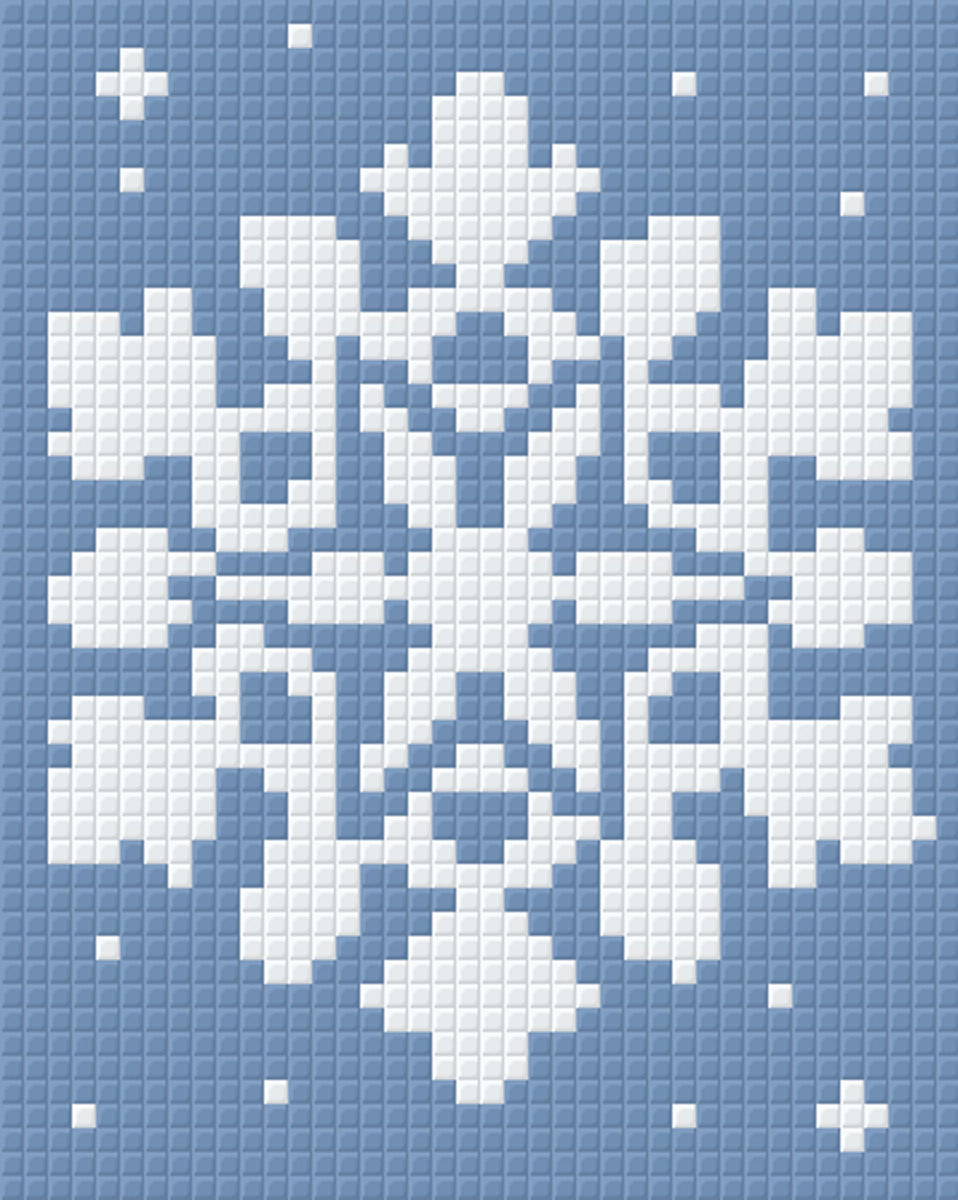 Snowflake – Pixel Art USA