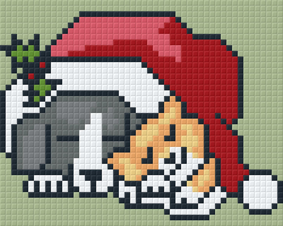 Christmas Cat and Dog – Pixel Art USA