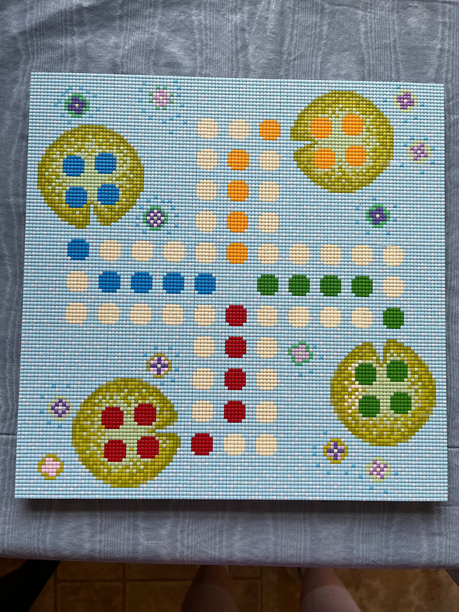 12” x 12” Board Game Kit – Pixel Art USA