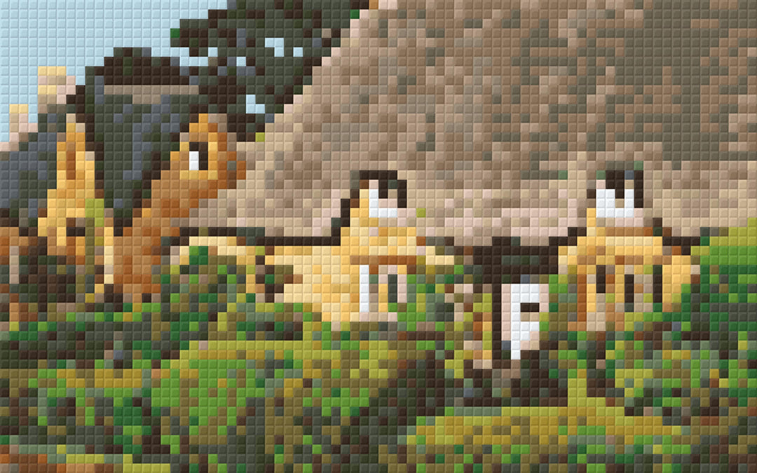 English Cottage – Pixel Art USA