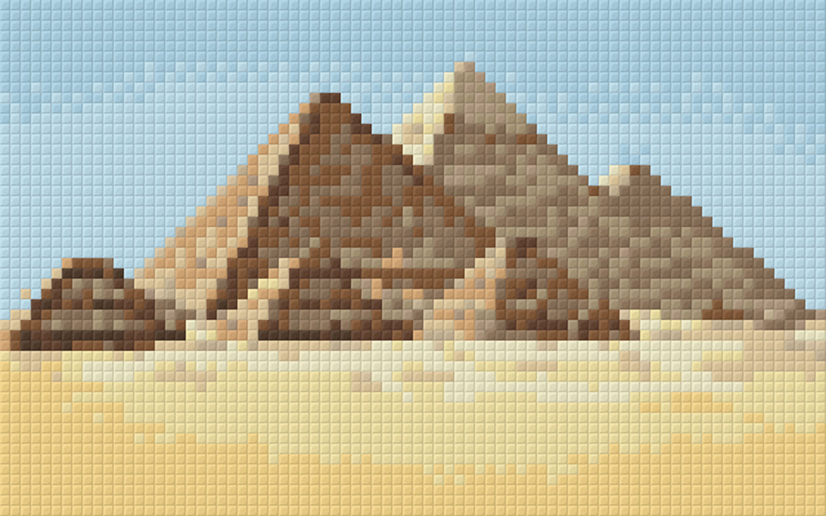 Egyptian Pyramids – Pixel Art USA