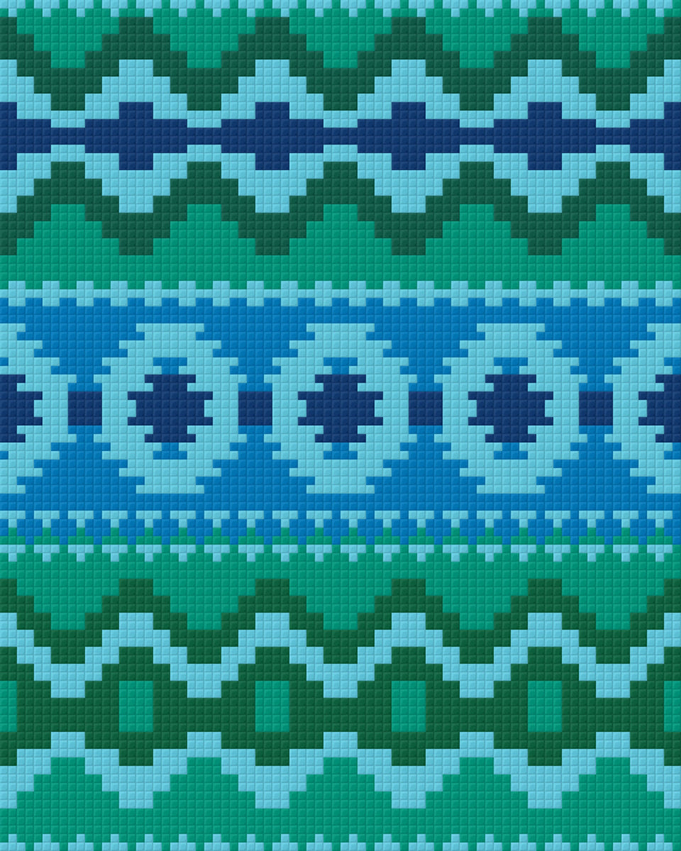Native Design 2 – Pixel Art USA