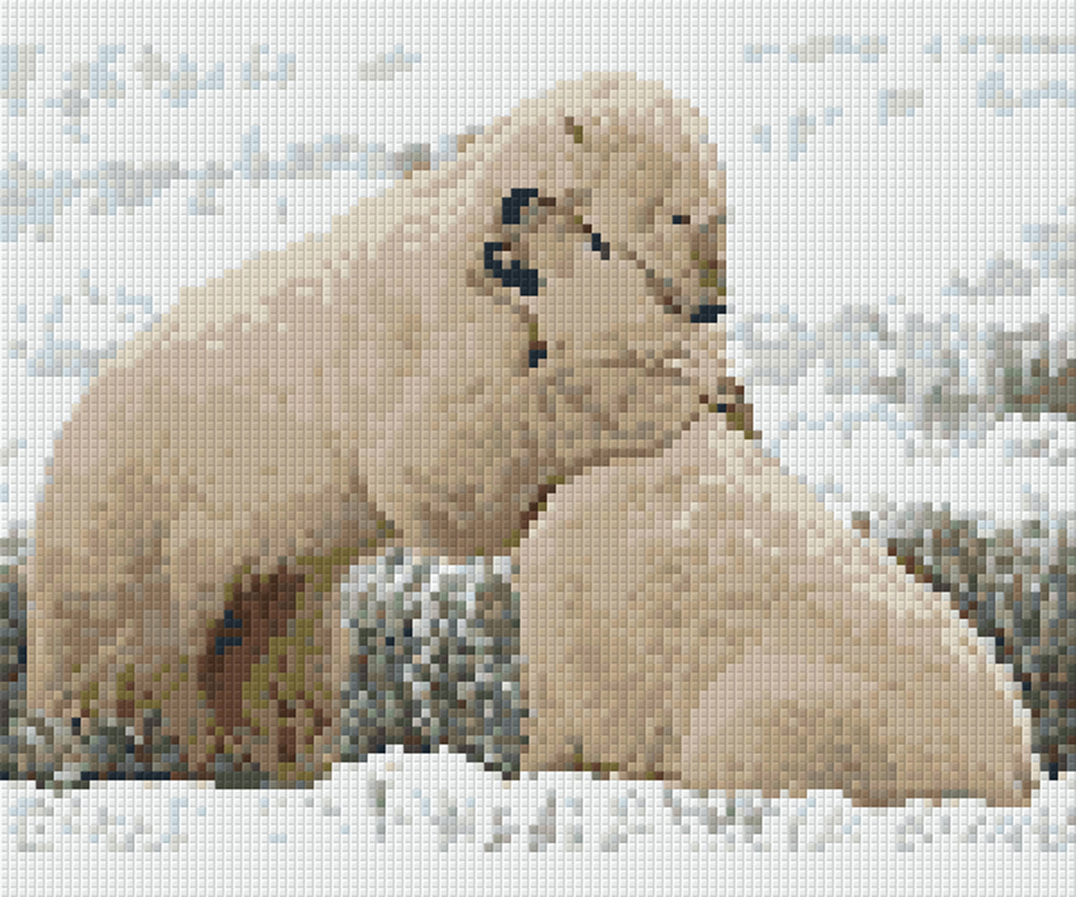 Polar Bears – Pixel Art USA