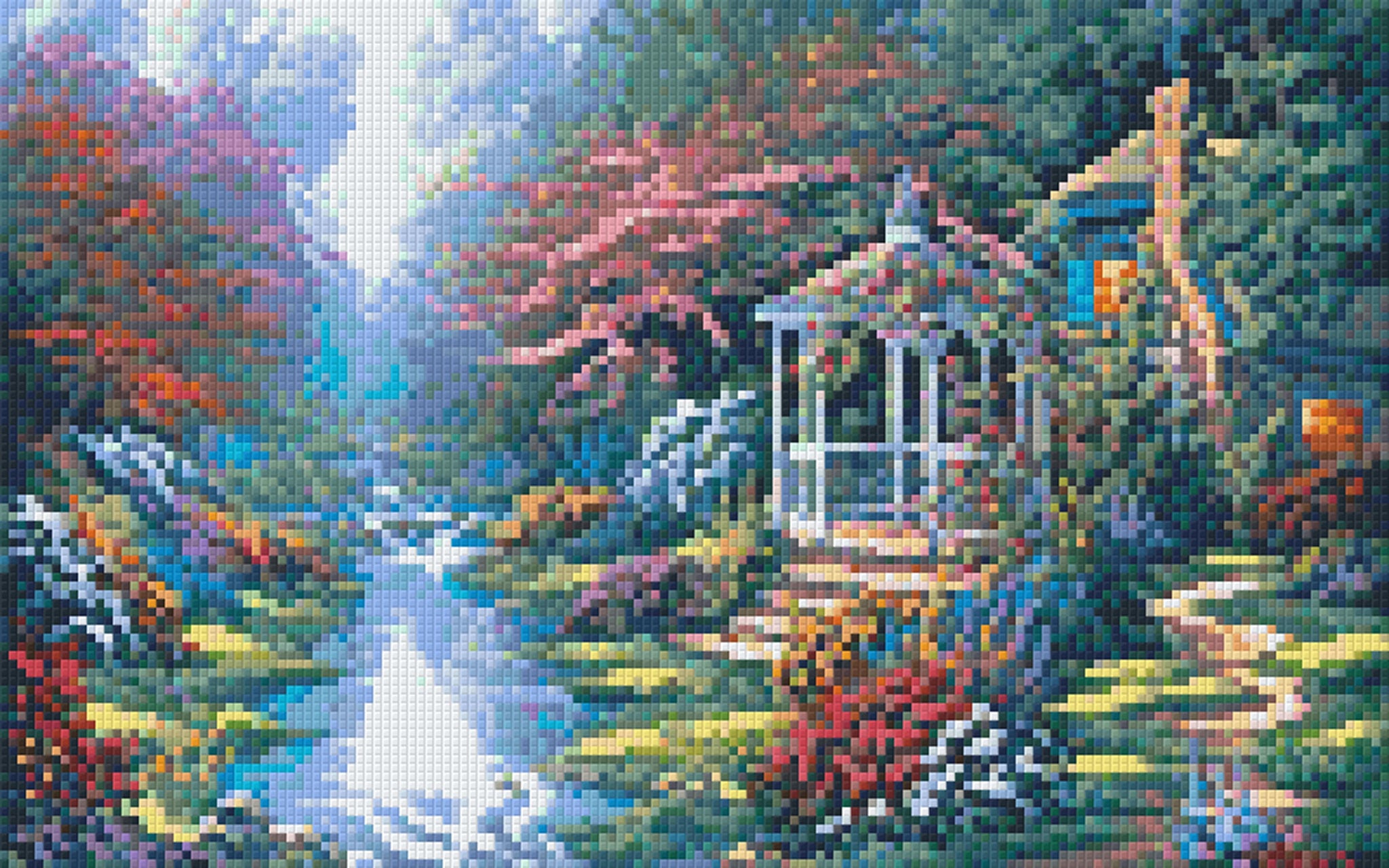 Secret Garden – Pixel Art USA