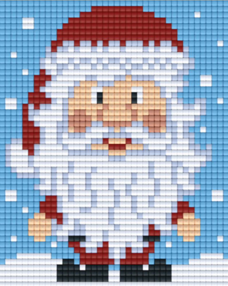 Santa – Pixel Art USA