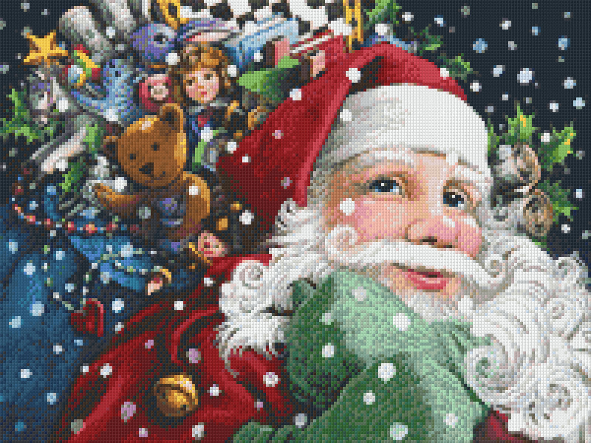 Santa's Toys – Pixel Art USA