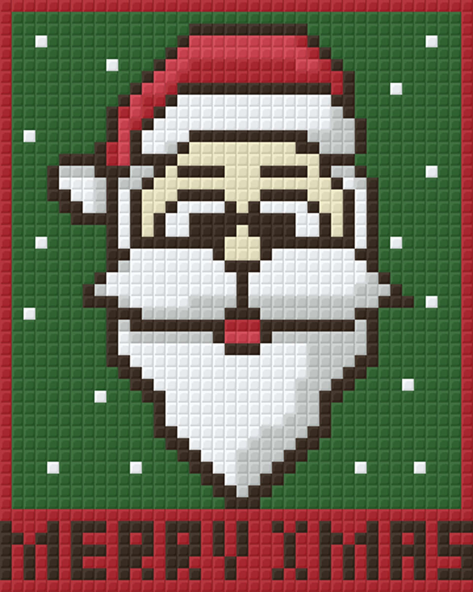 Xmas Santa – Pixel Art USA
