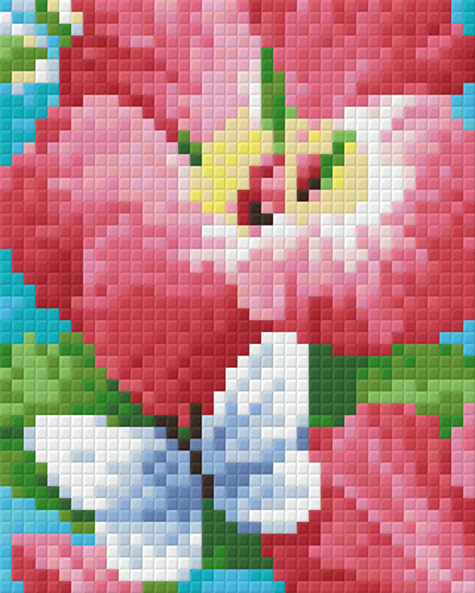 Butterfly Violet – Pixel Art USA