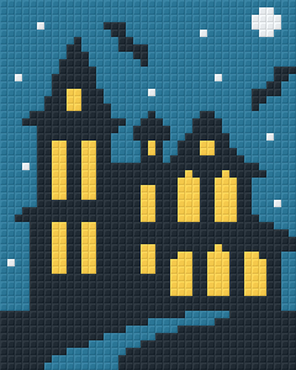Spooky House – Pixel Art USA