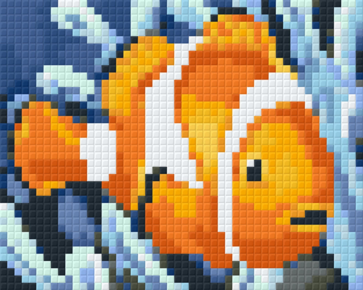 Clownfish 2 – Pixel Art USA