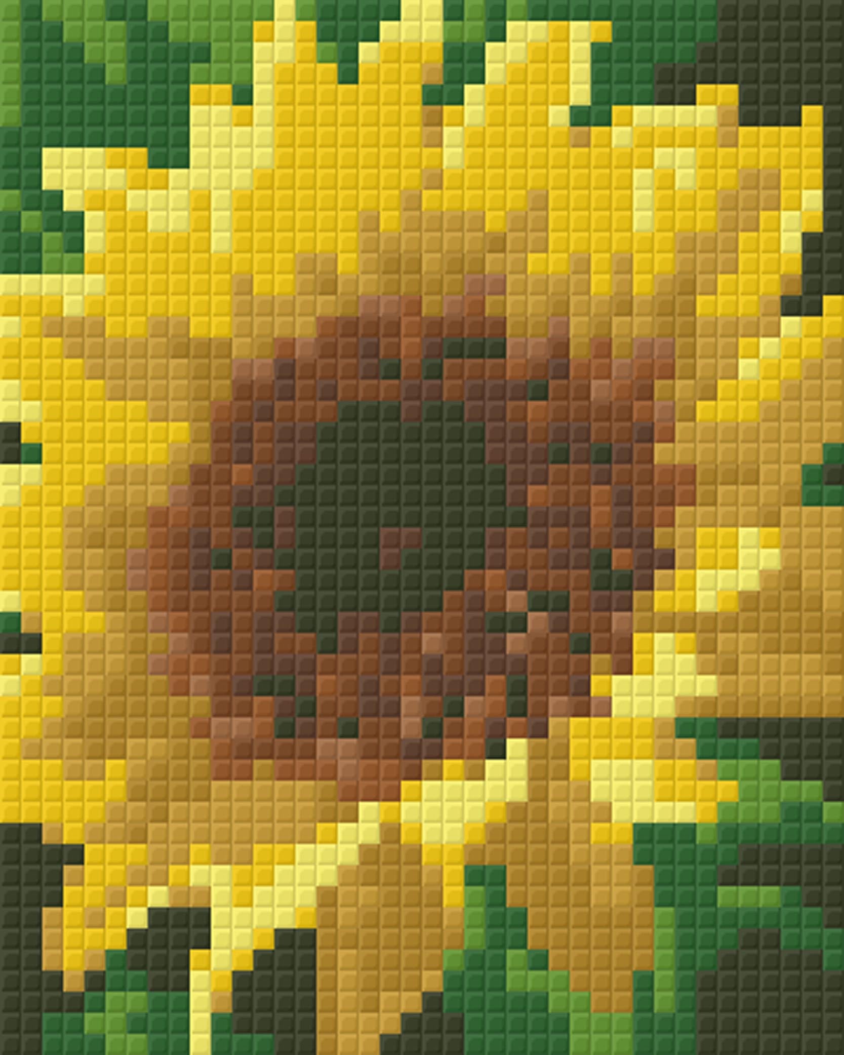 Sunflowers – Pixel Art USA