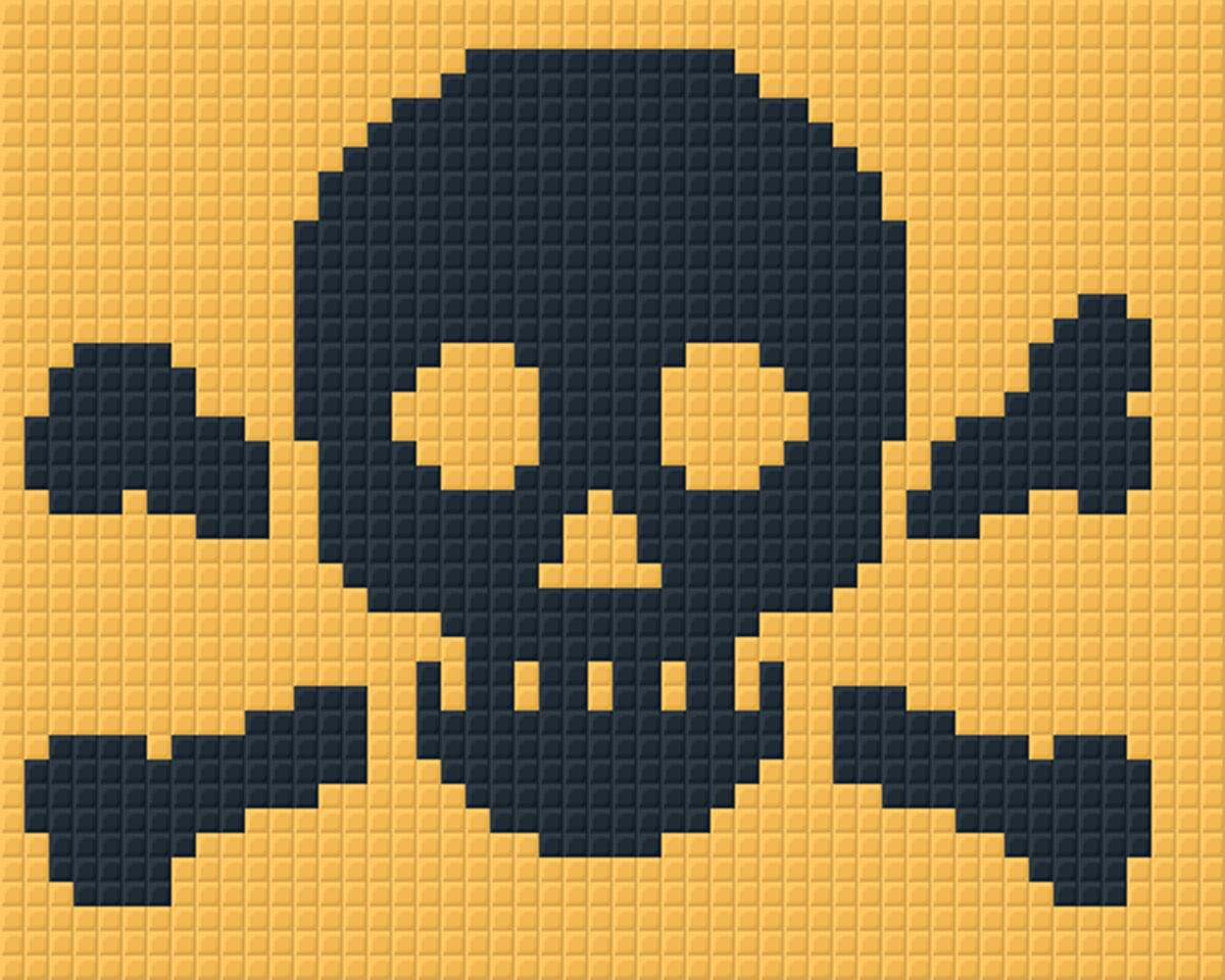 Danger Poison – Pixel Art USA