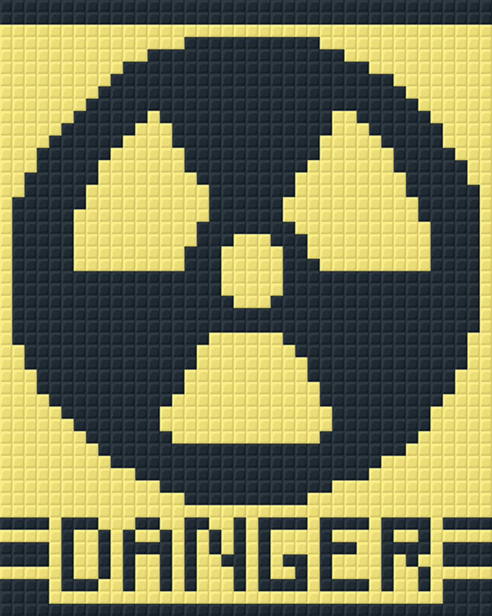 Danger – Pixel Art USA
