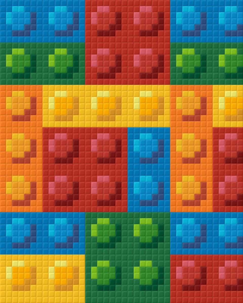 Blocks – Pixel Art USA