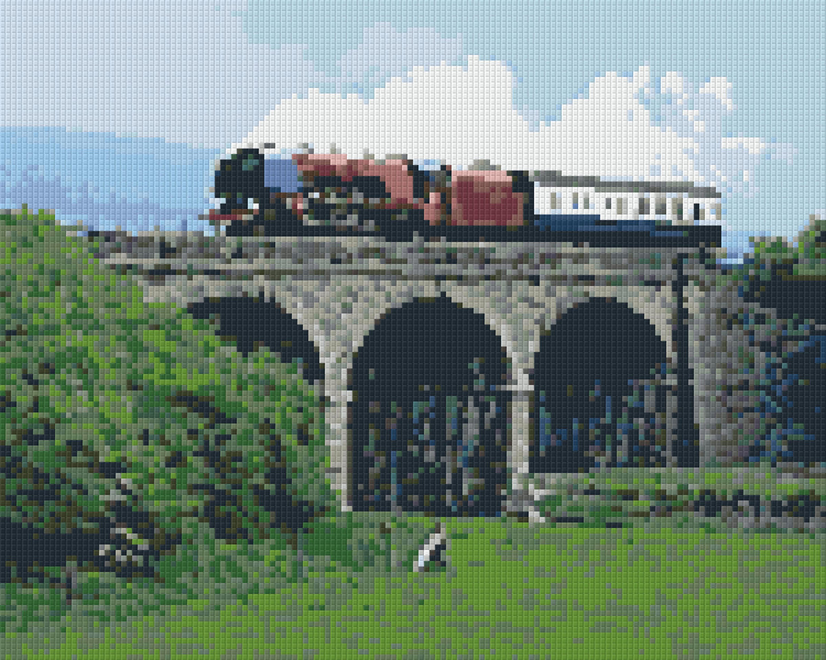 Train – Pixel Art USA