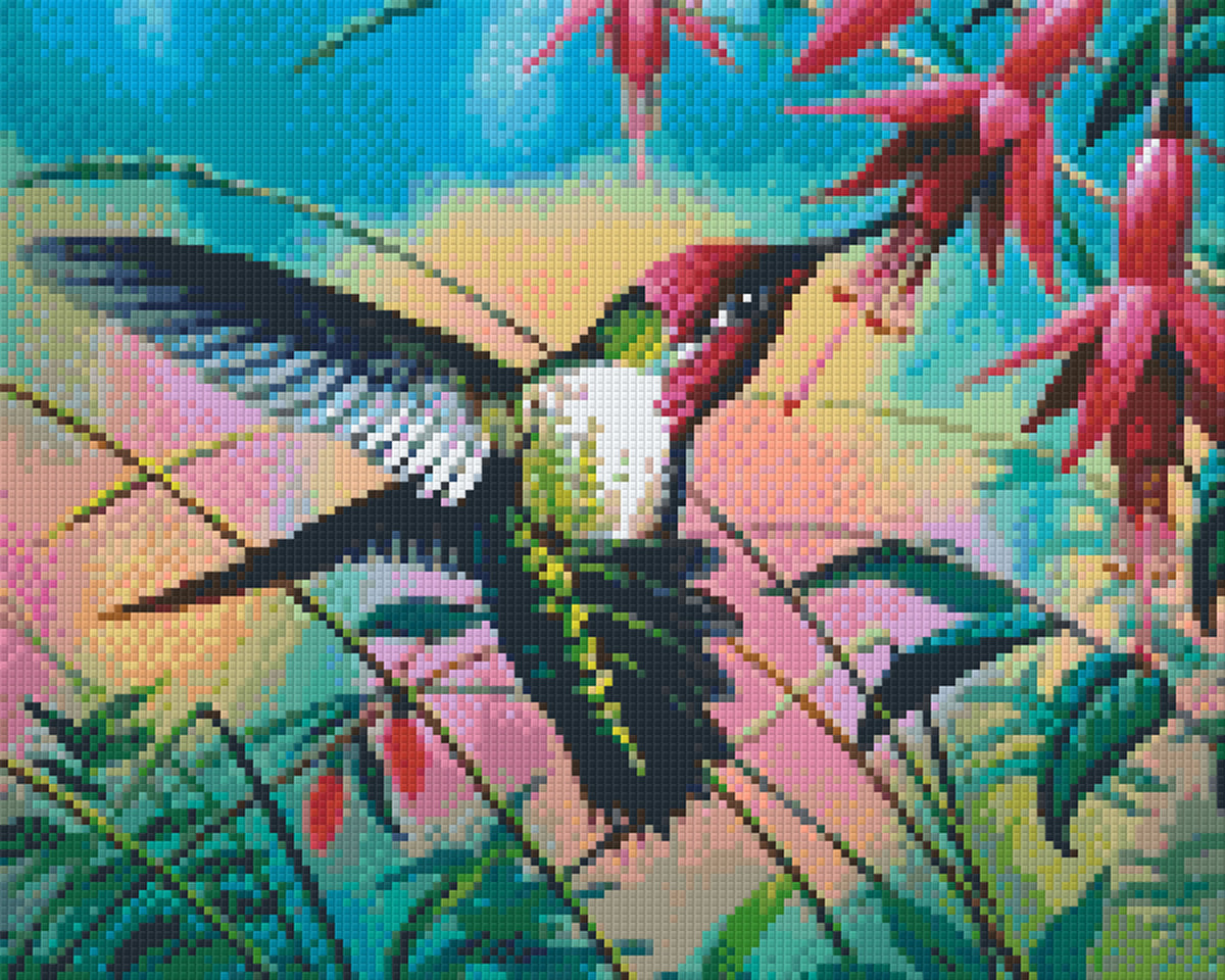 Hummingbird Kit – Pixel Art USA
