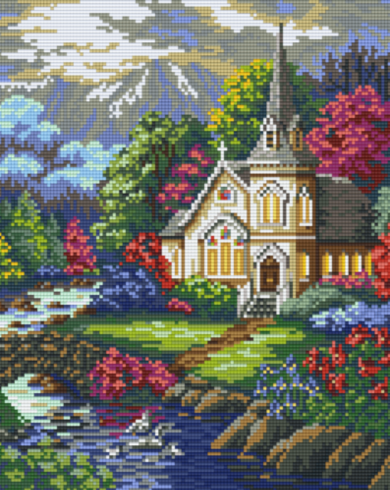 Church – Pixel Art USA